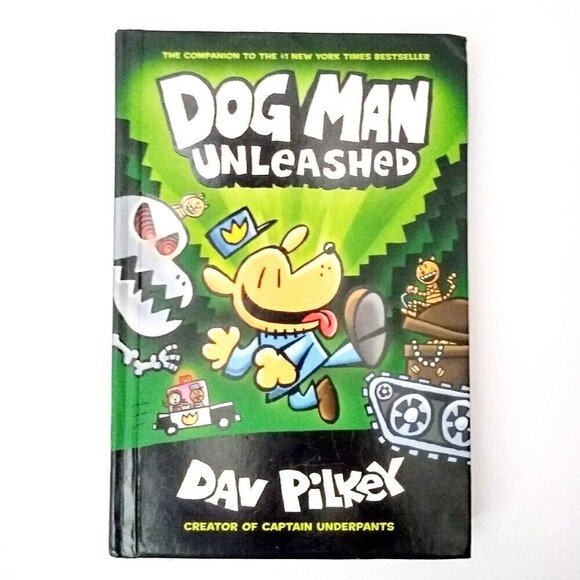 Barnes & Noble | Other | Dog Man Unleashed Dog Man 2 Dav Pilkey Hardcover | Poshmark